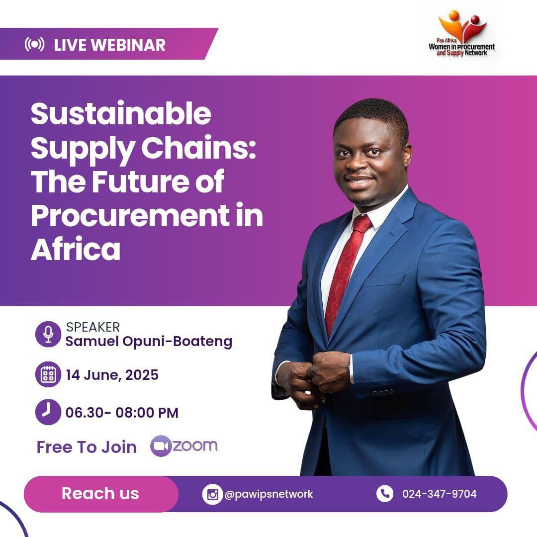 SUSTAINABLE SUPPLY CHAINS: THE FUTURE OF PROCUREMENT IN AFRICA ...